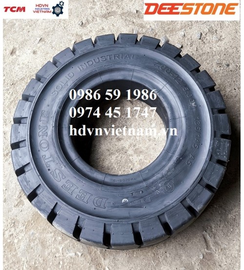 Lốp đặc 700-12 Deestone Thái Lan