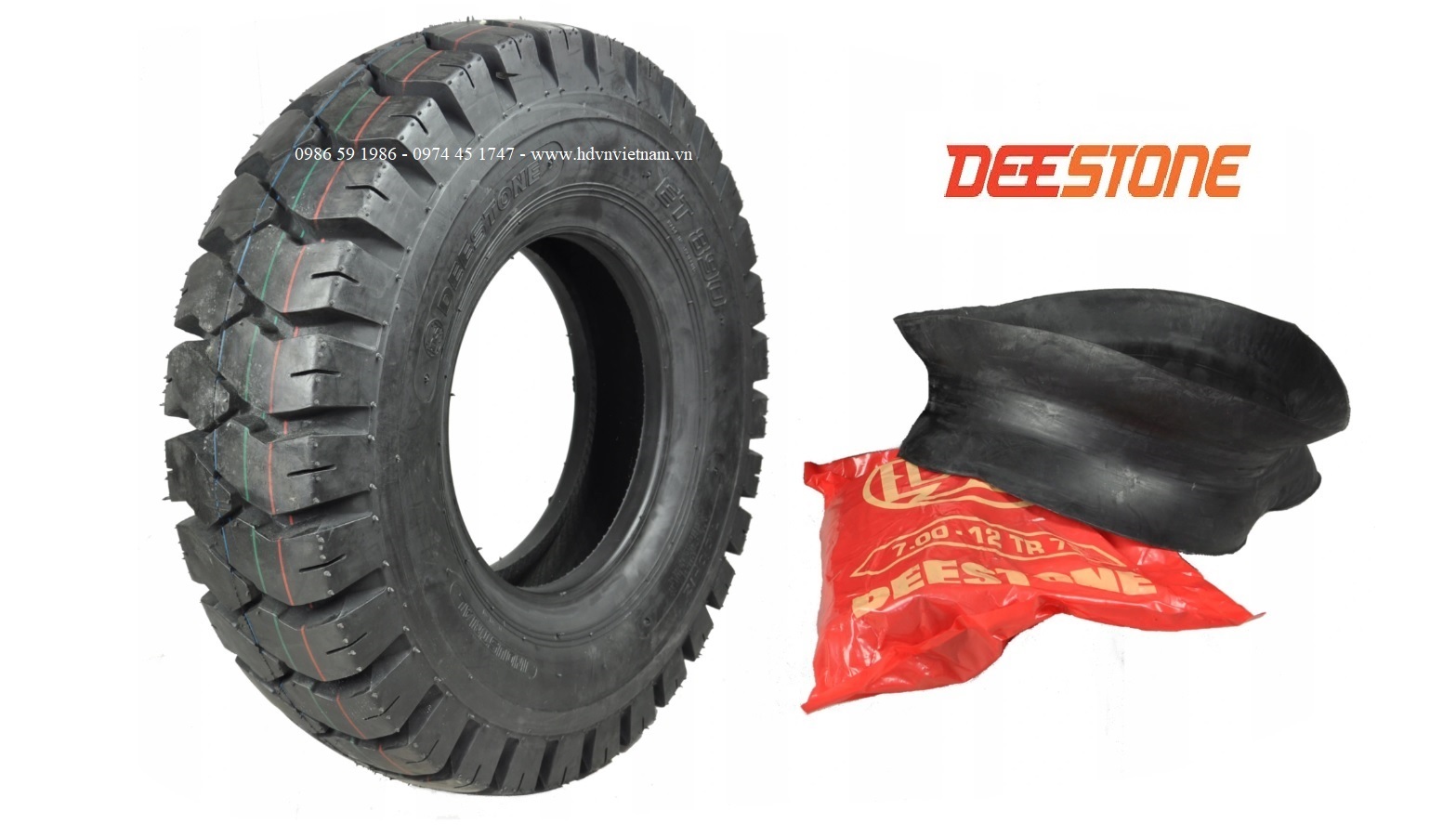Lốp hơi 28x9-15 Deestone Thái Lan