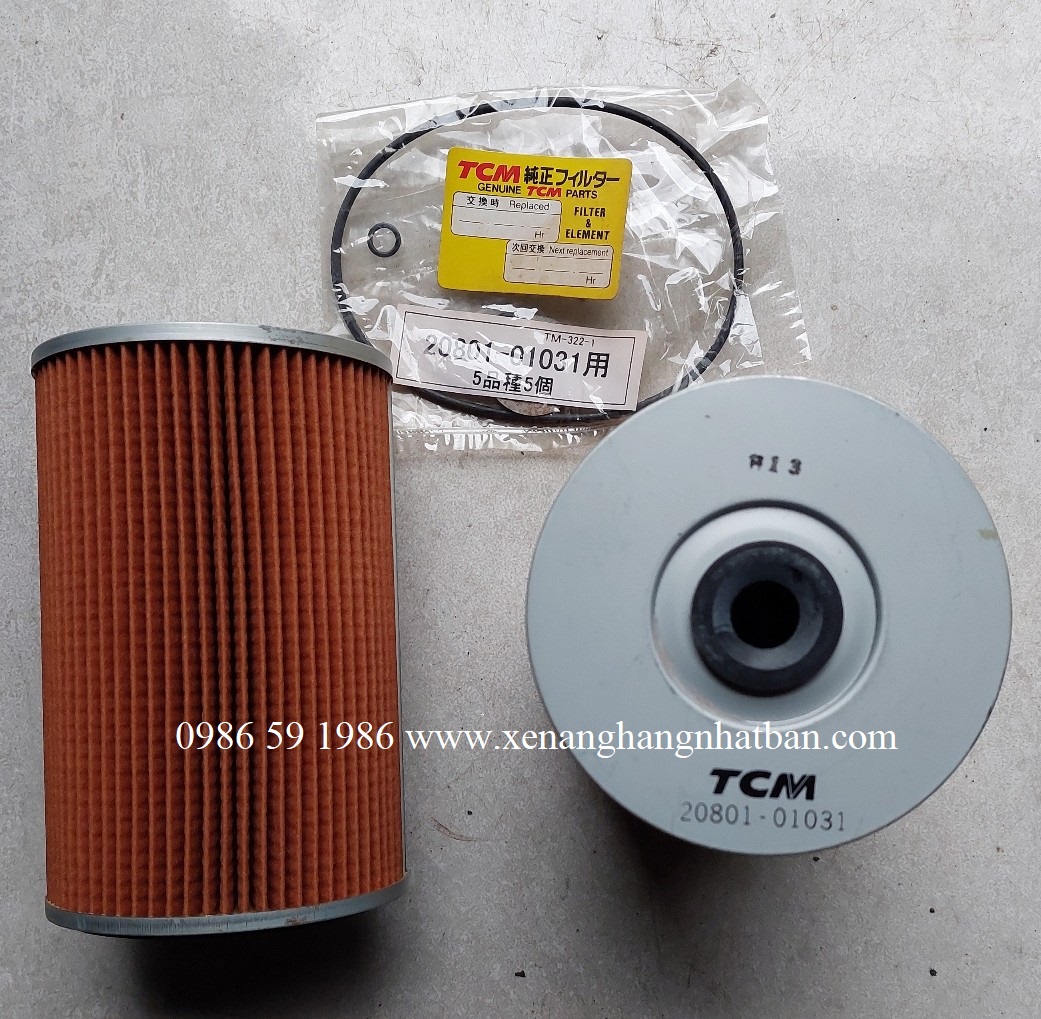 Lọc nhớt động cơ 20801-01432 xe nâng TCM